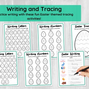 Kids Easter Worksheets, Easter Printable Activities, Toddler Easter ...