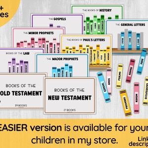 Books of the Bible Practice Game/ Learn Old and New Testament Books of ...