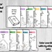 Books of the Bible Flip Book/ Download Kids Bible Coloring in Booklet ...