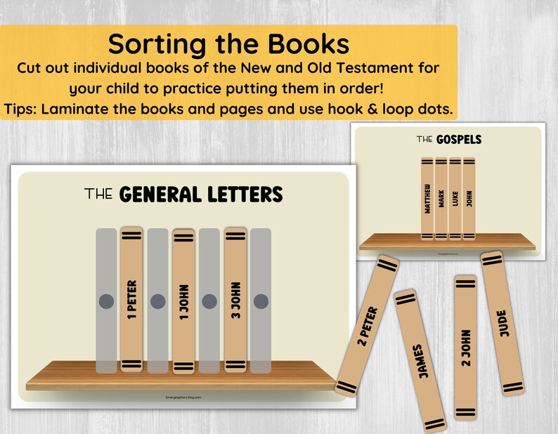 Books of the Bible Practice Game/ Learn Old and New Testament Books of ...