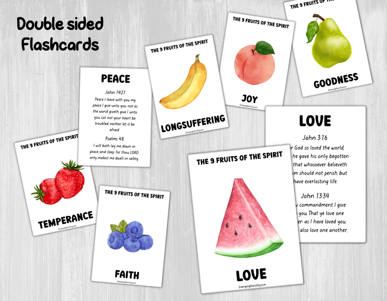 Fruit of the Spirit Kids Bible Sunday School Lesson, Christian ...