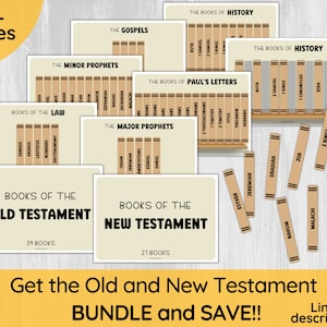 Old Testament Books of the Bible Kids Sorting Activity/ Children's ...