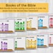Books of the Bible Practice Game/ Printable Kids Bible Sorting - Etsy