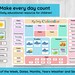 Children's Montessori Daily Calendar/ Interactive Home School Calendar ...