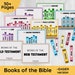Books of the Bible Practice Game/ Printable Kids Bible Sorting Activity ...