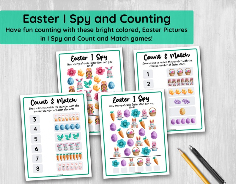 Kids Easter Games, Easter Scavenger Hunt, Easter Printable Games ...
