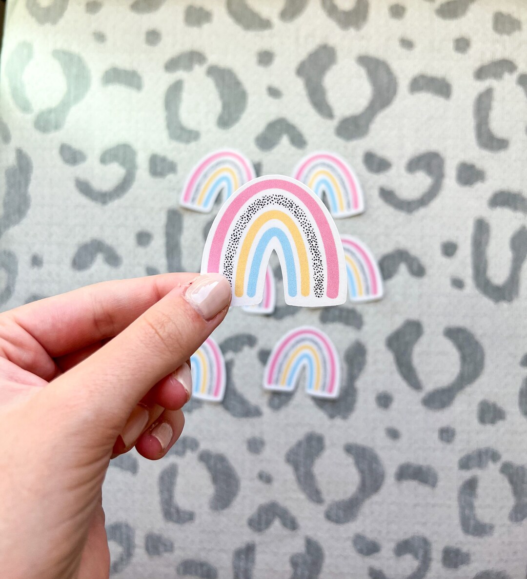Pastel Rainbow Sticker Waterproof Stickers Aesthetic Stickers Vsco ...