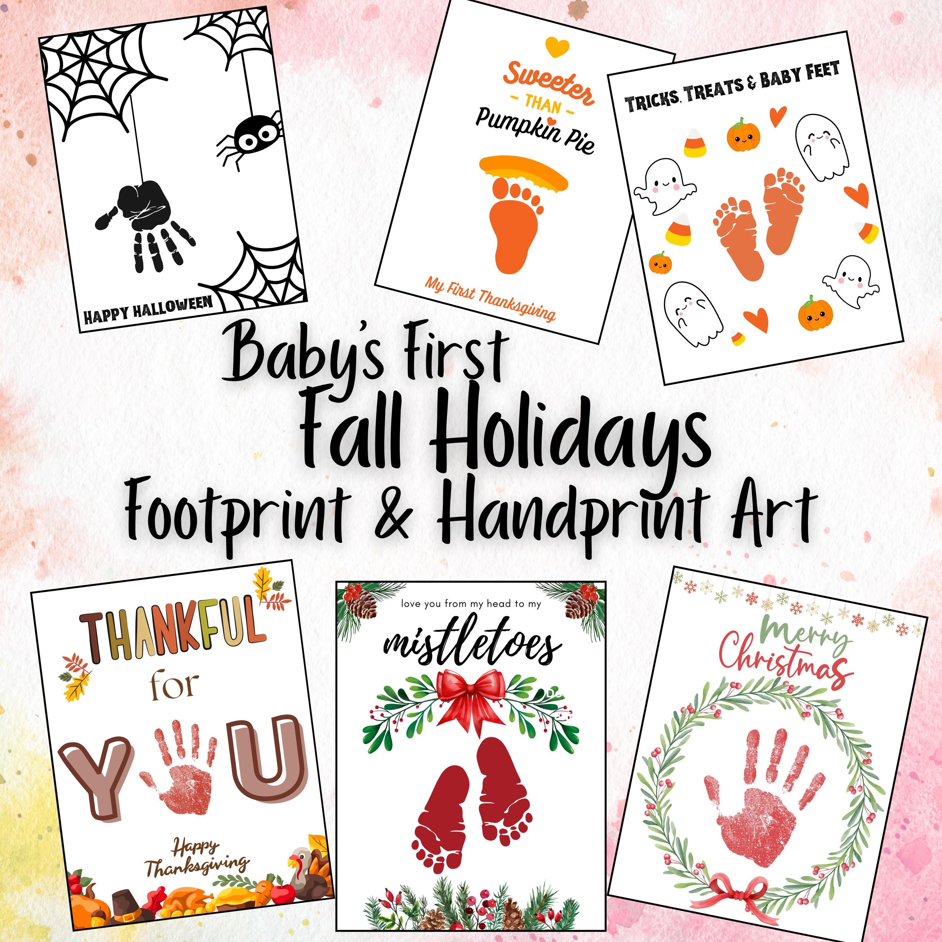 Fall Holiday Handprint Craft Bundle | Halloween, Thanksgiving ...