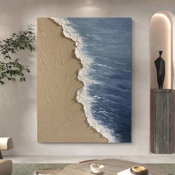 Foamy Waves Canvas - Etsy