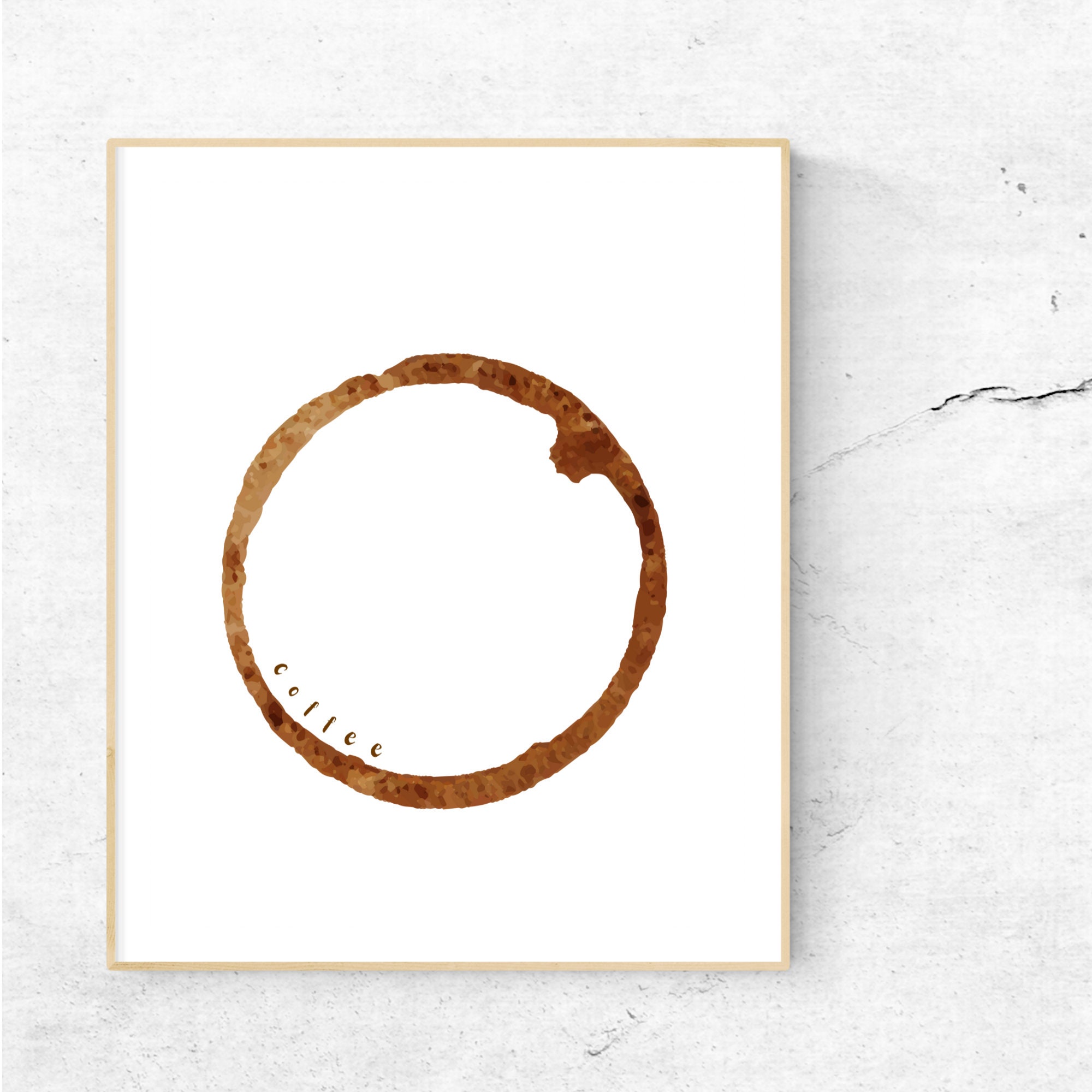 Coffee Stain Svg, Coffee Svg, Stain Svg, Wall Art, Poster, T-shirt ...