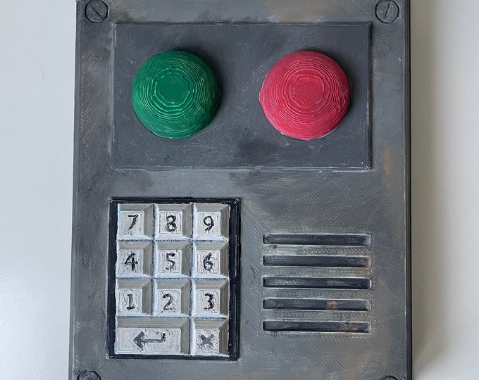 Rust Code Lock 3d Printed Replica Etsy