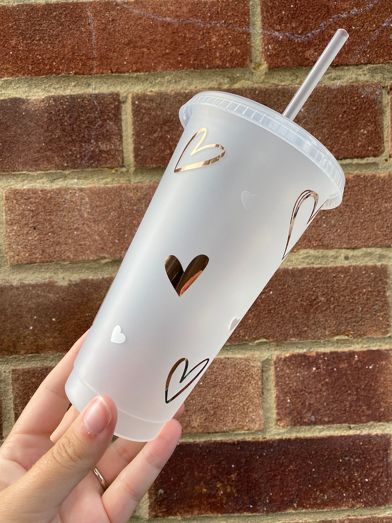 Personalised Hearts Tumbler Cup - Etsy