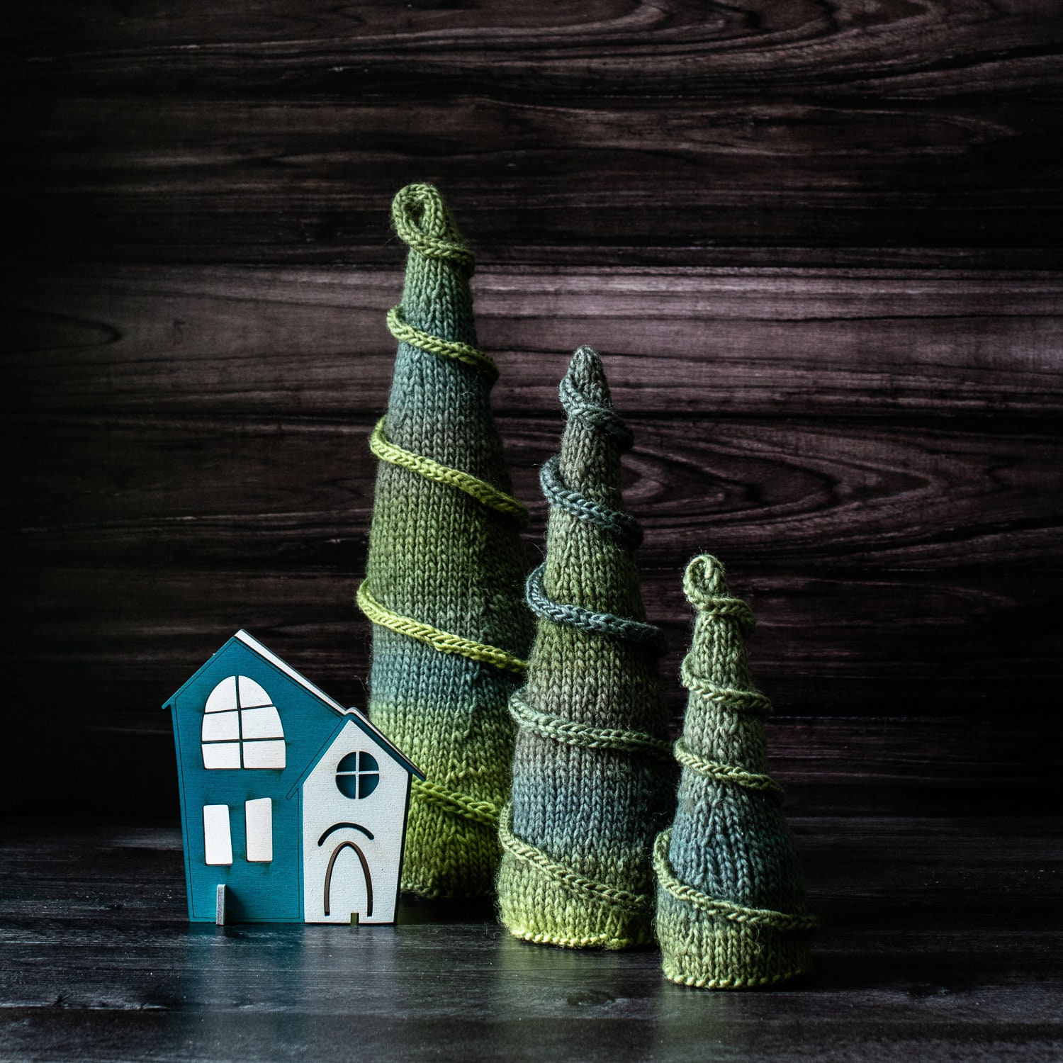 Wee Evergreens Knitting PDF Pattern - Etsy