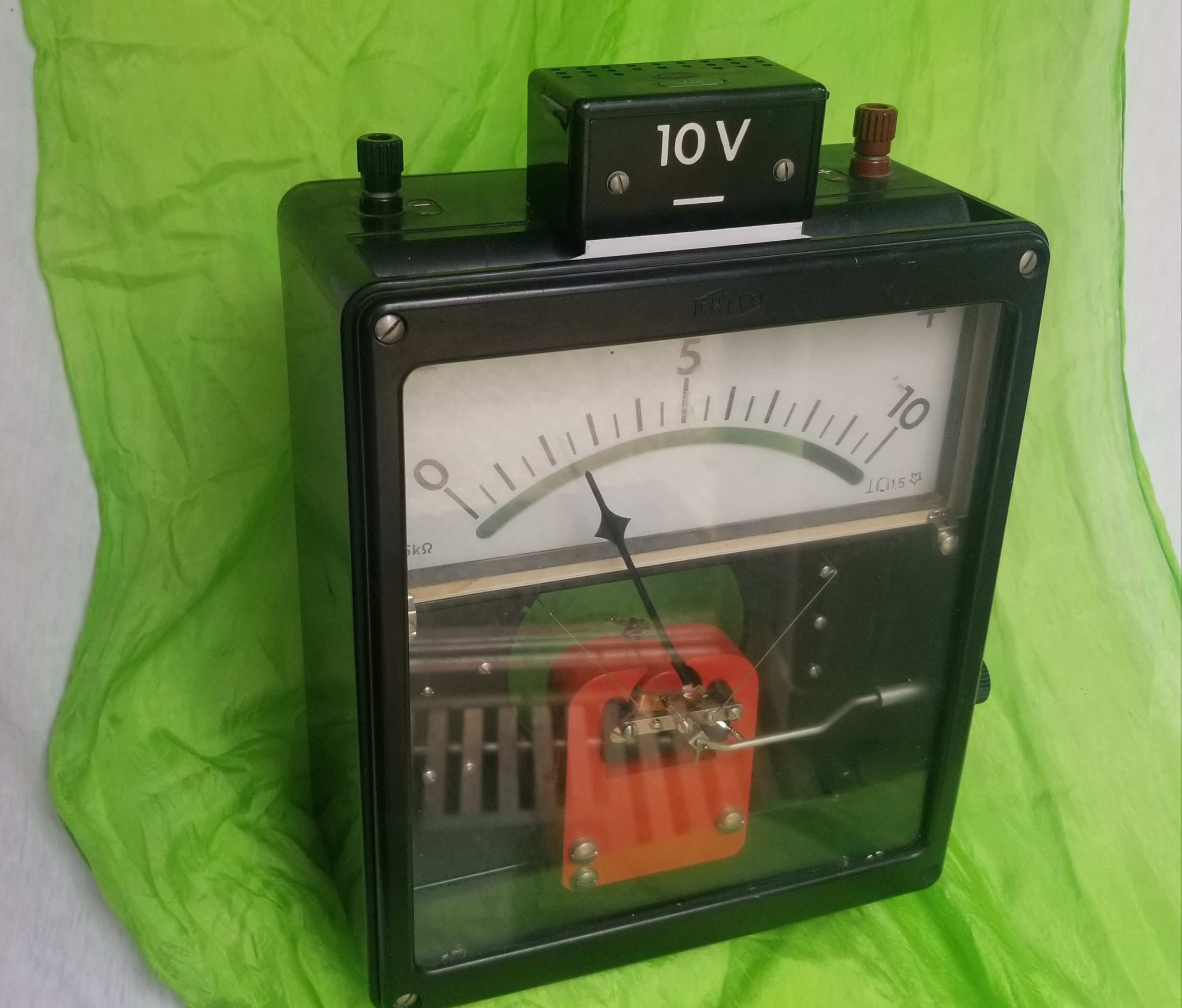 Antikes Bakelit PHYWE Voltmeter 1930er Jahre Ammeter | Etsy