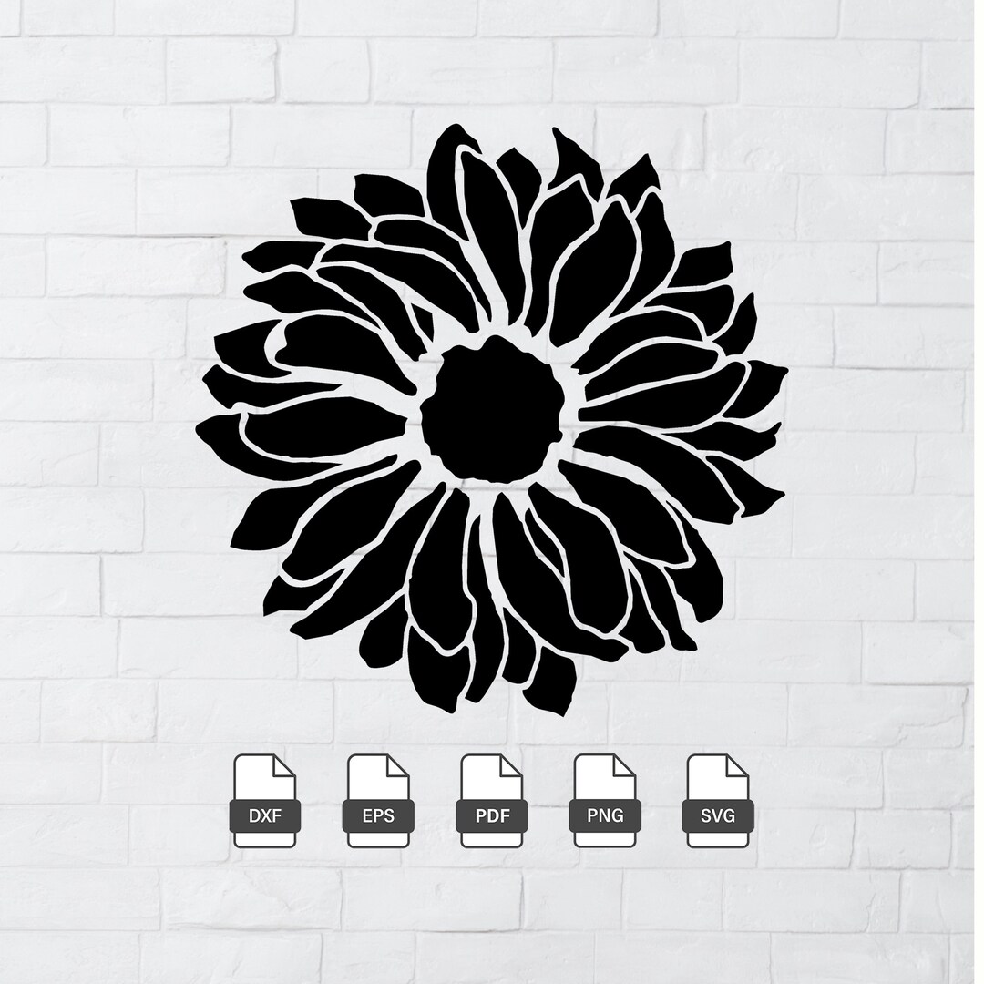 Flower Petals Design Cutting File Laser Cutter Silhouette Cricut ...