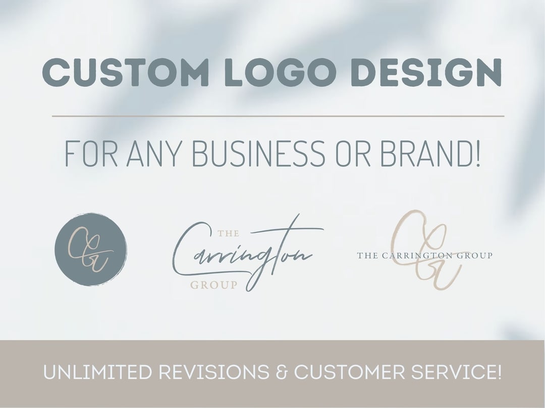Custom Logo Graphic Design | STANDARD Logo Package for Your Business or ...