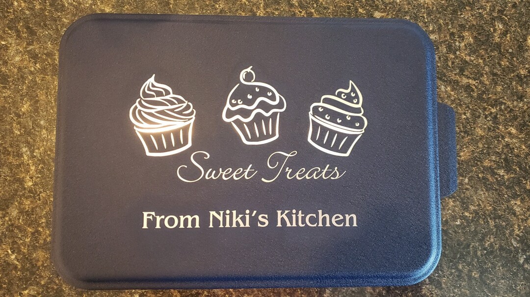 Laser Engraved Cake Pan - Etsy