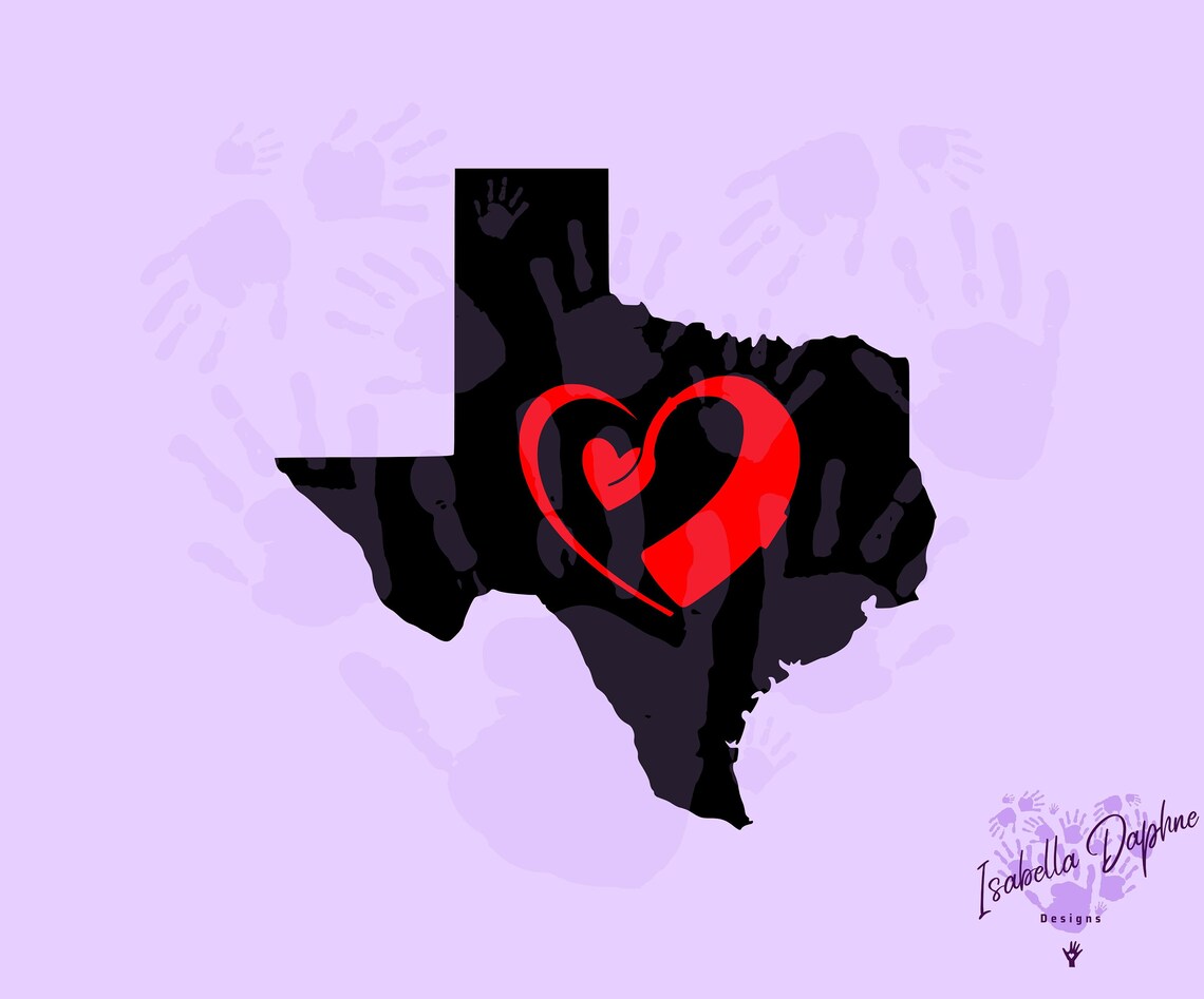 Texas CI Love ASL Decal, HOH, Sign Language - Etsy