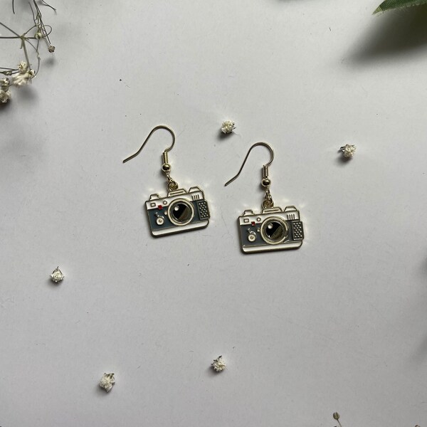 Camera Earrings - Etsy
