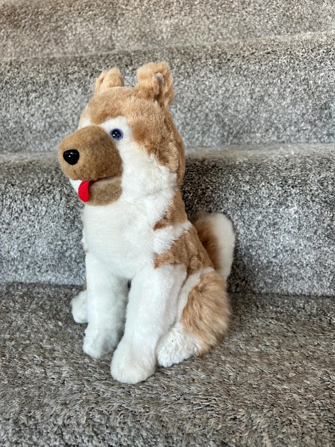 Large Wolf Plush, Husky Stuffy Dogs, Alpaca Stuffed Animal, Unique Dog ...