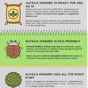 Alpaca Beans, Alpaca Manure, Alpaca Poop, Plant Fertilizer, Soil ...