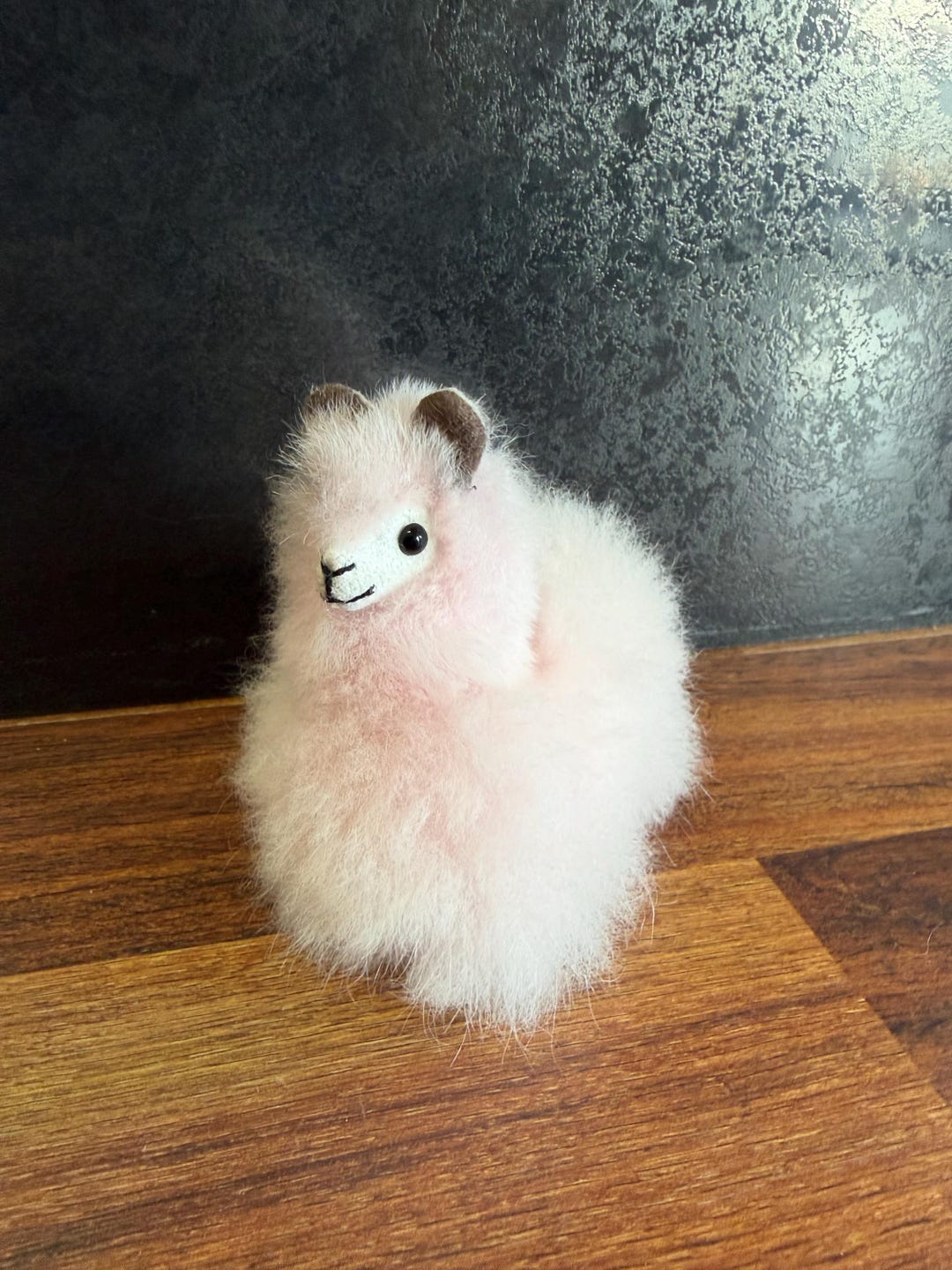 Alpaca Figurine, Handmade Alpaca, Small Alpaca Plush Toy, Office Desk ...