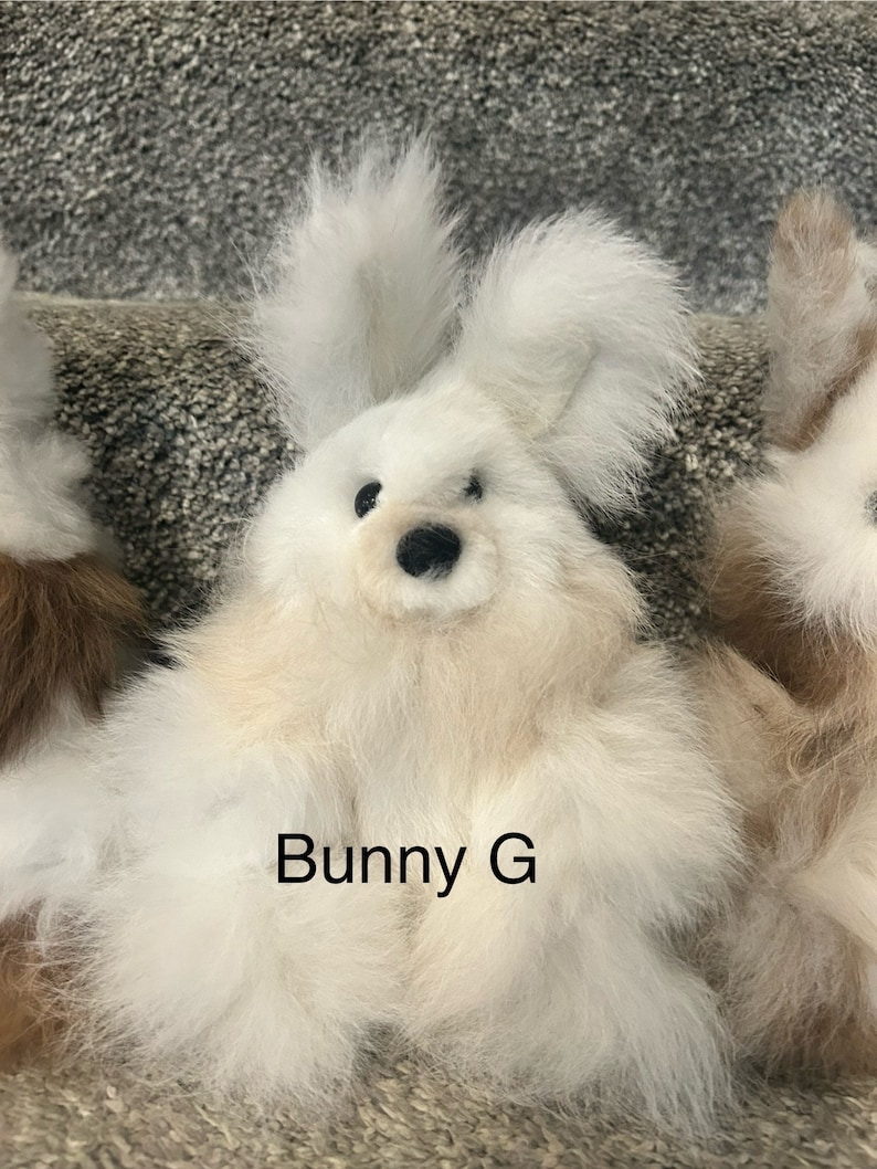 Rabbit Stuffed Animal, Easter Bunny Stuffy, Handmade Stuffed Bunnies ...