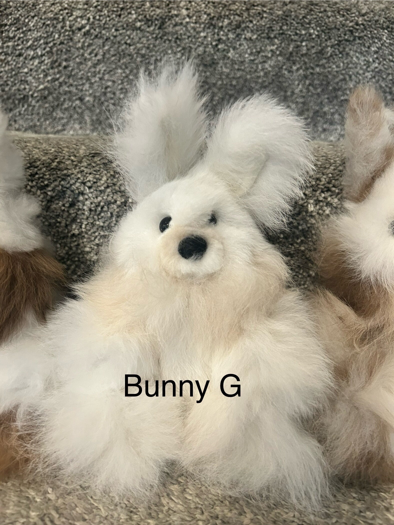 Rabbit Stuffed Animal, Easter Bunny Stuffy, Handmade Stuffed Bunnies ...