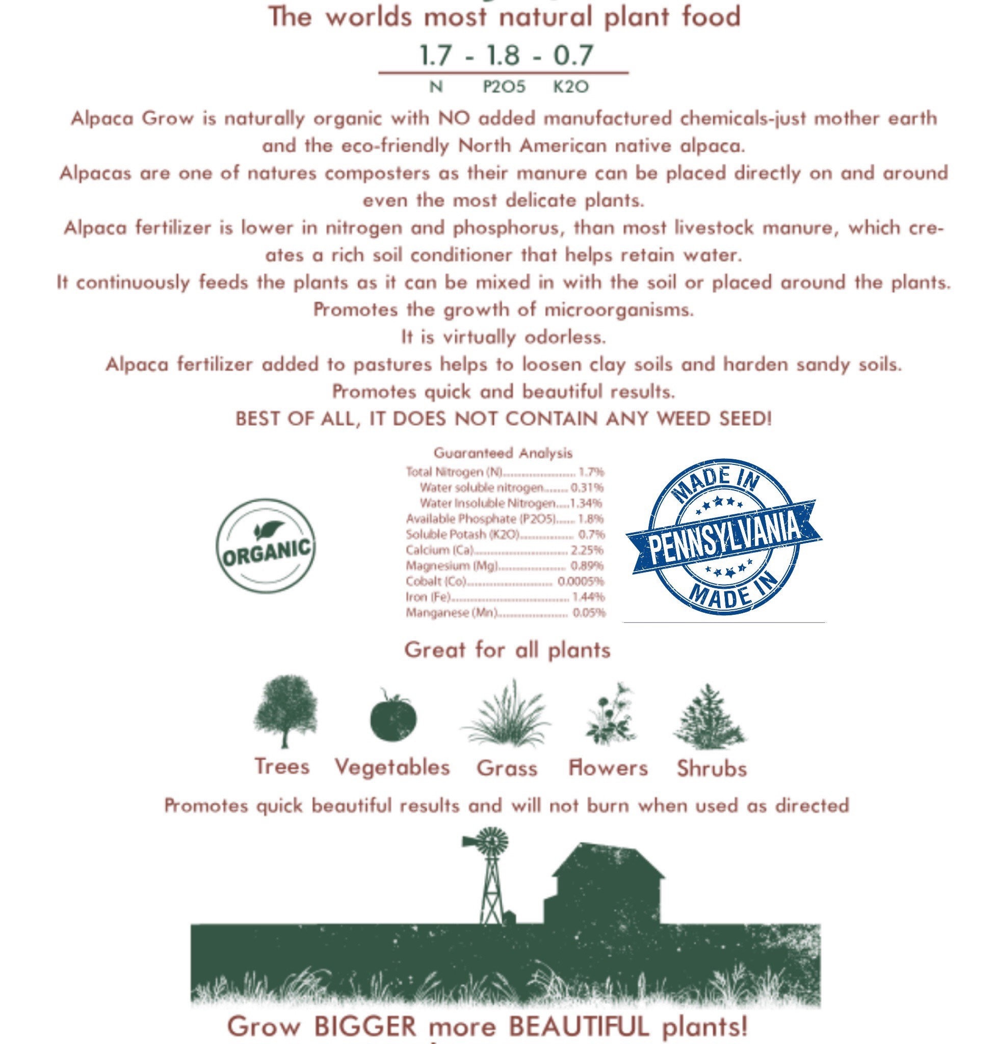 Alpaca Beans, Alpaca Manure, Alpaca Poop, Plant Fertilizer, Soil ...