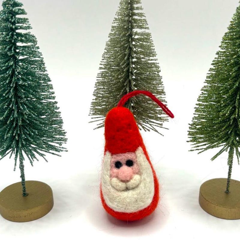 Felt Santa - Etsy