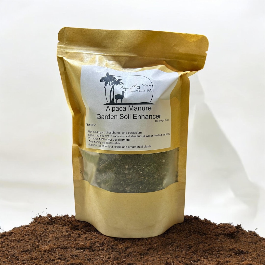 Alpaca Tea Bag, Poop Soil Amendment, Potting Soil, Soil for Plants ...