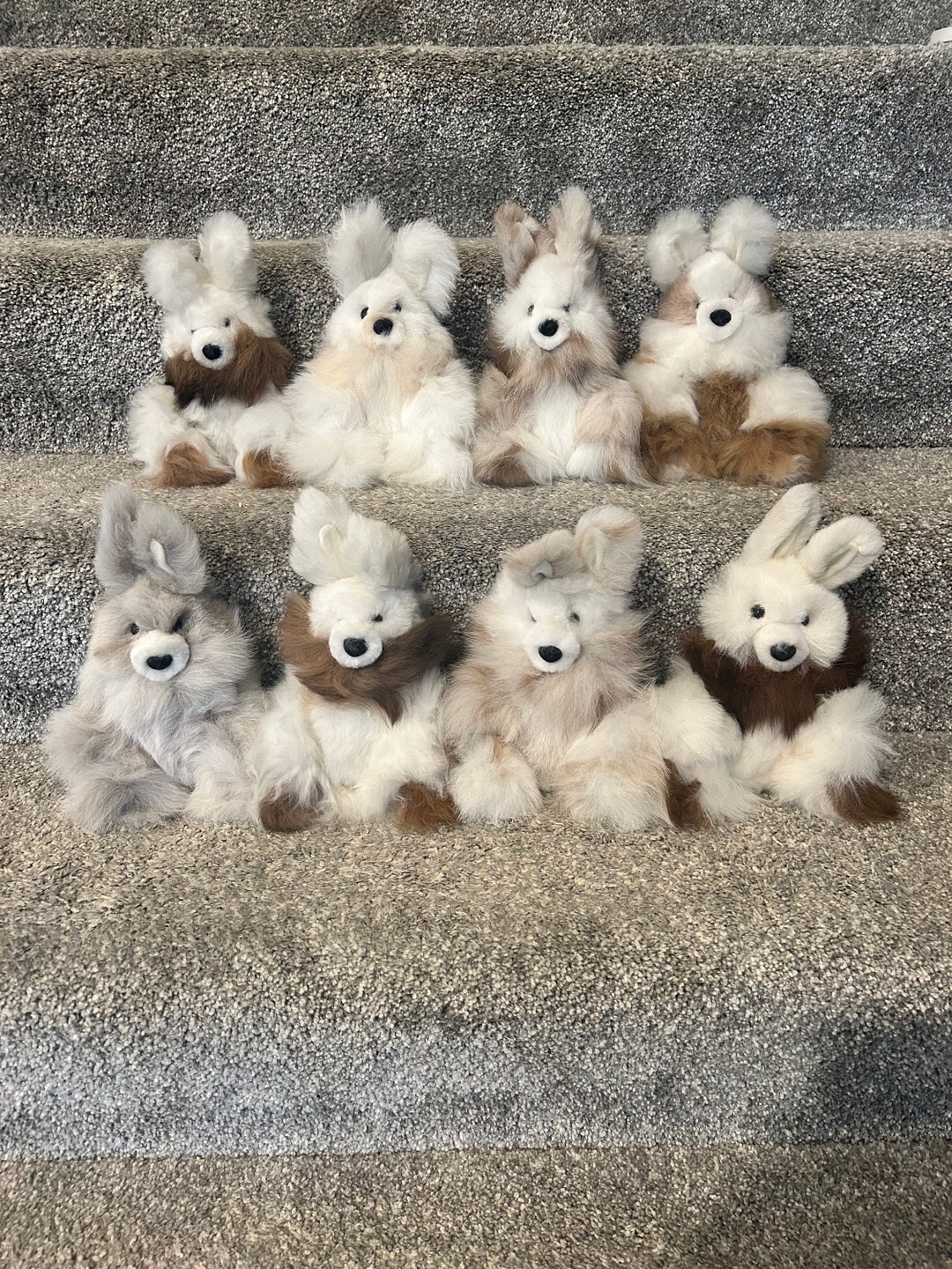 Rabbit Stuffed Animal, Easter Bunny Stuffy, Handmade Stuffed Bunnies ...