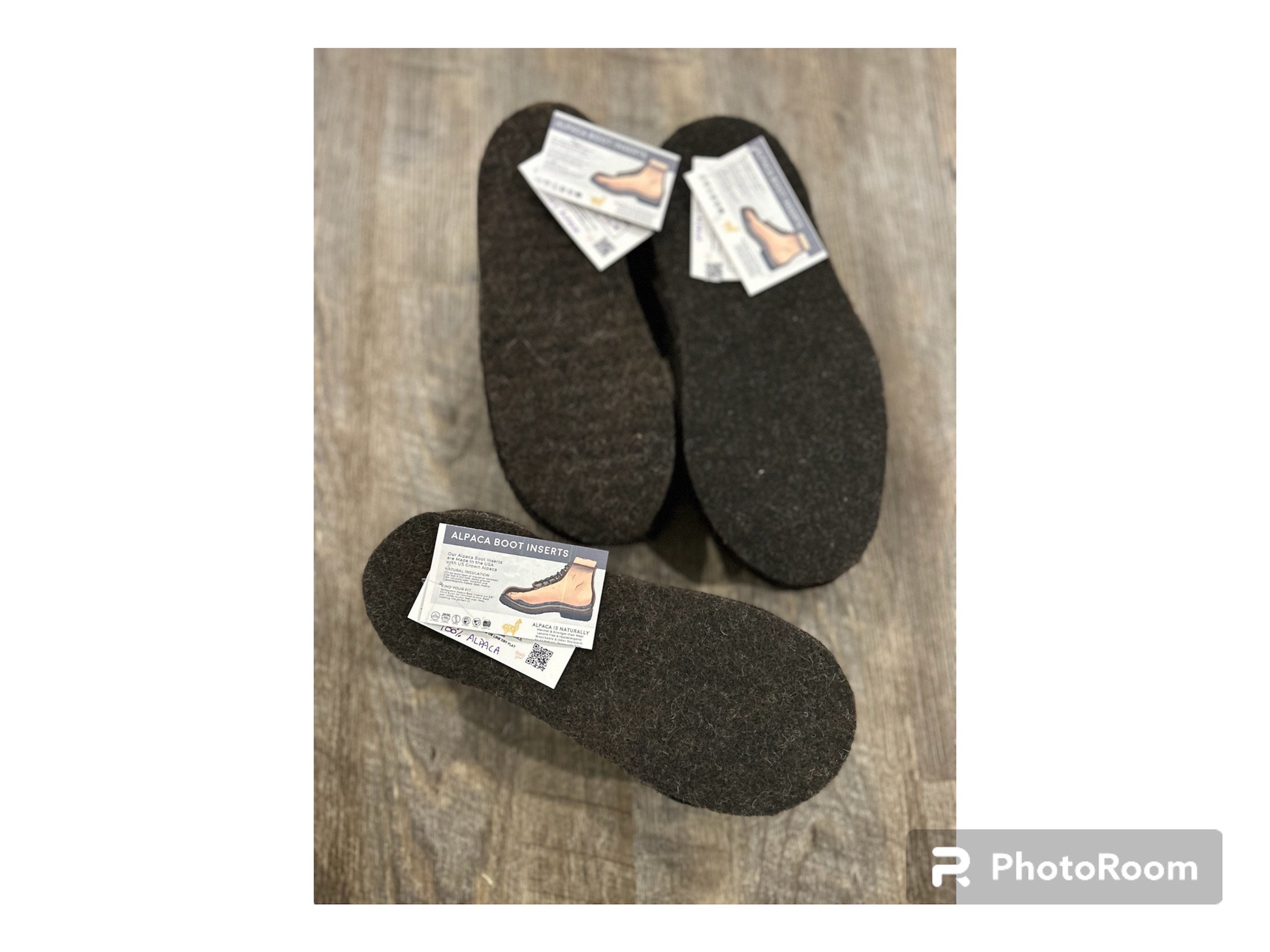 Alpaca Shoe Inserts, Shoe Insoles, Fleece Inserts, Alpaca Felt, Shoe ...