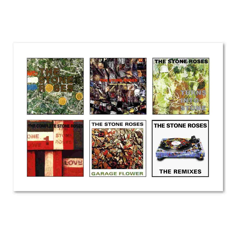 Stone Roses Poster - Etsy UK