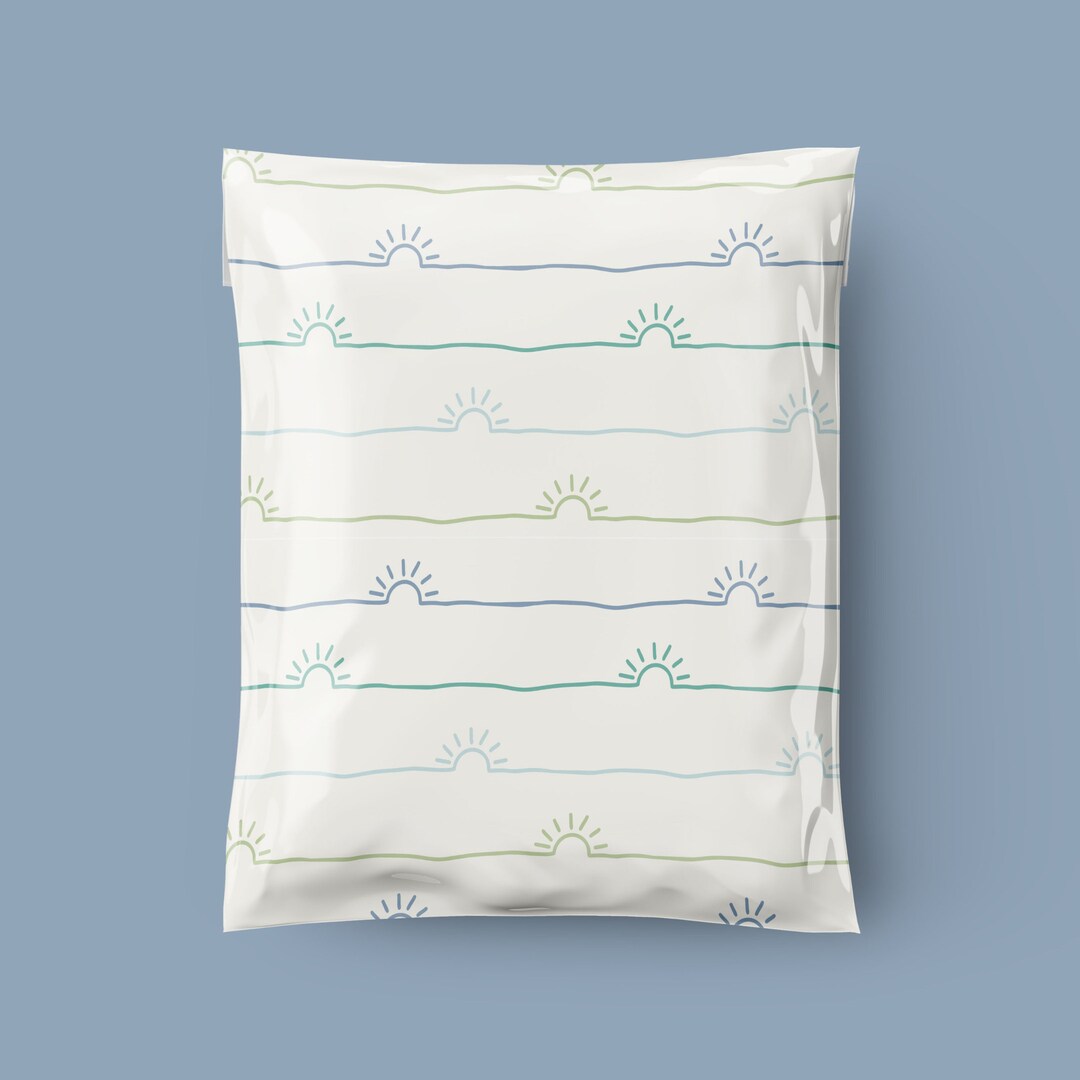 Blue Sunshines - 10x13 Poly Mailer Shipping Bags, 3.15mil Thick ...