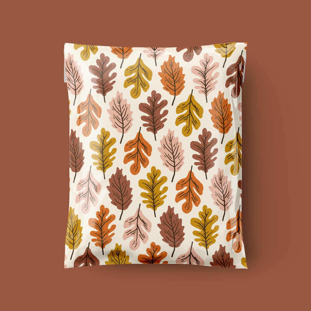 Falling Leaves - 14.5x19 Poly Mailer Shipping Bags, Resellers & Small ...