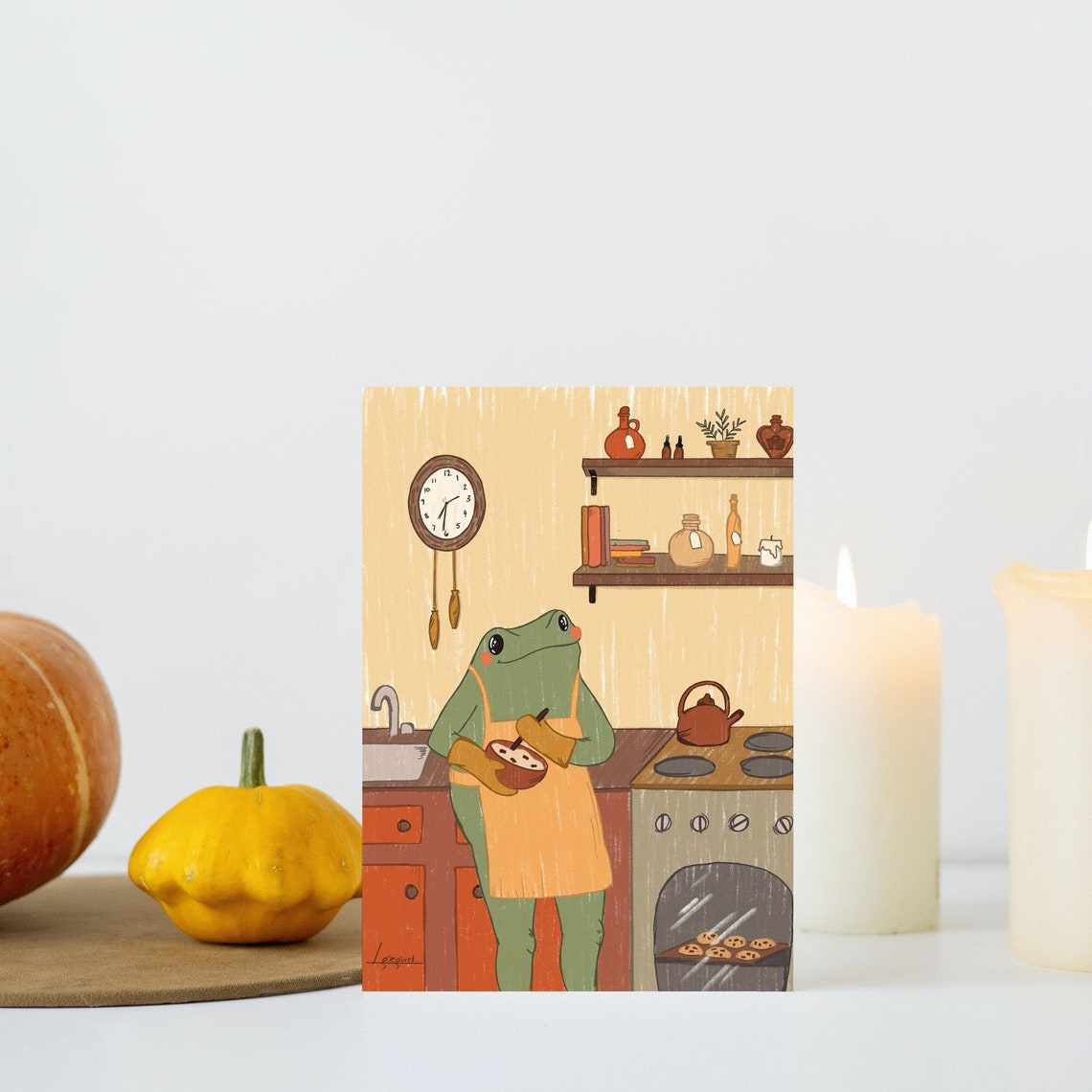 Cottagecore Kitchen Frog Print Funky Room Decor Spooky Frogs - Etsy