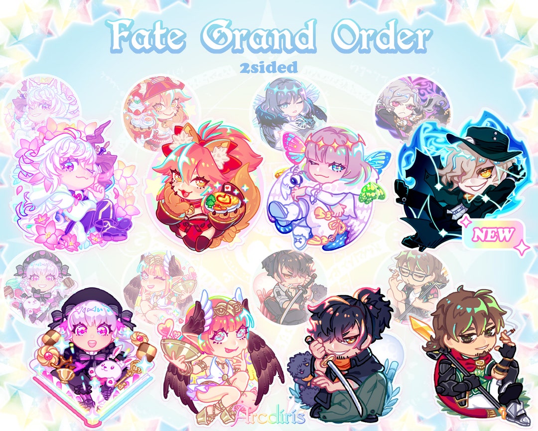 Fate Grand Order Charms - Etsy