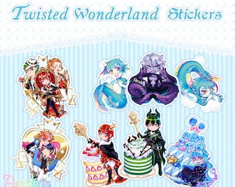 Twisted Wonderland Stickers - Etsy