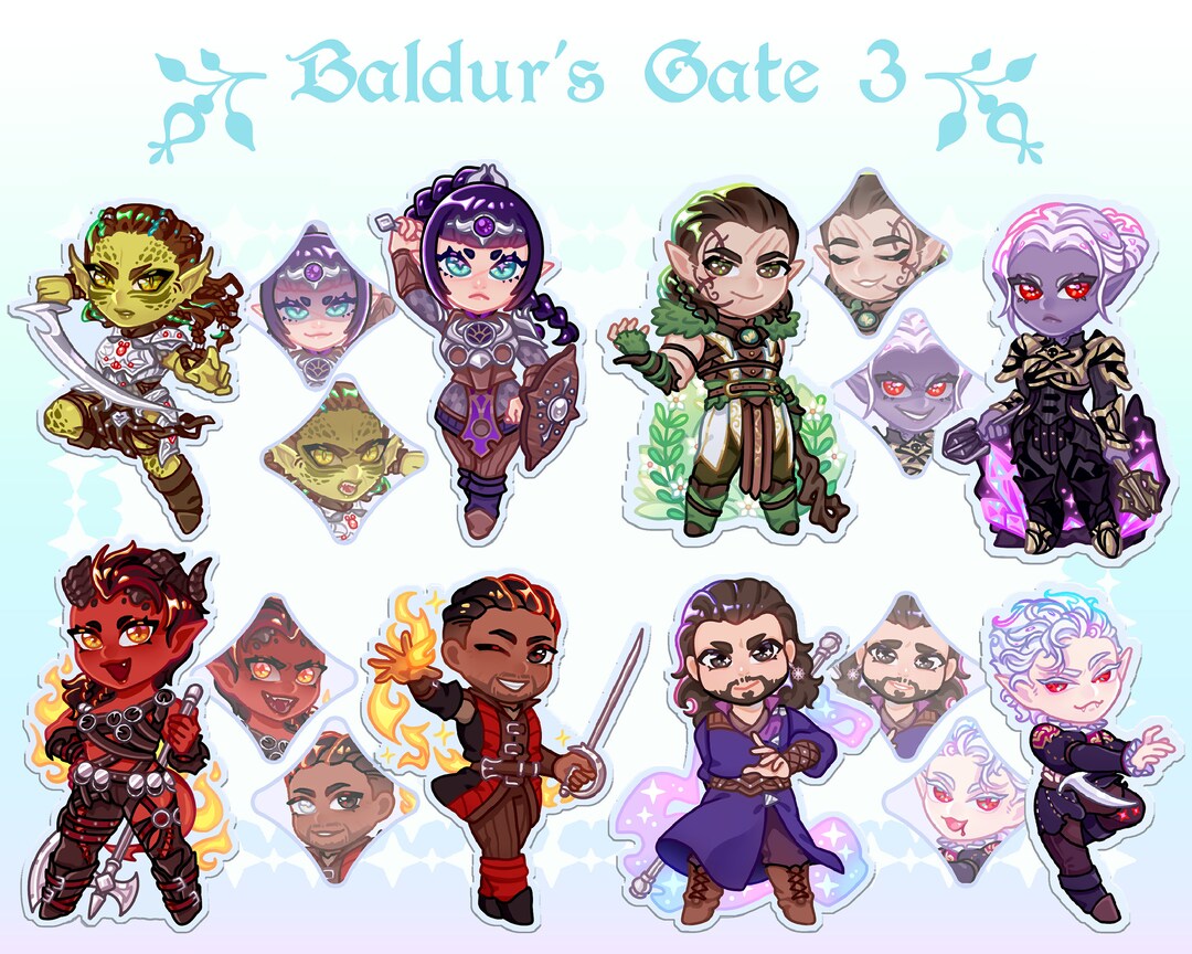 Baldur's Gate 3 Charms - Etsy