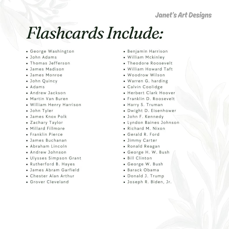 45 US PRESIDENTS Flashcards | the White House Profile Picture United ...