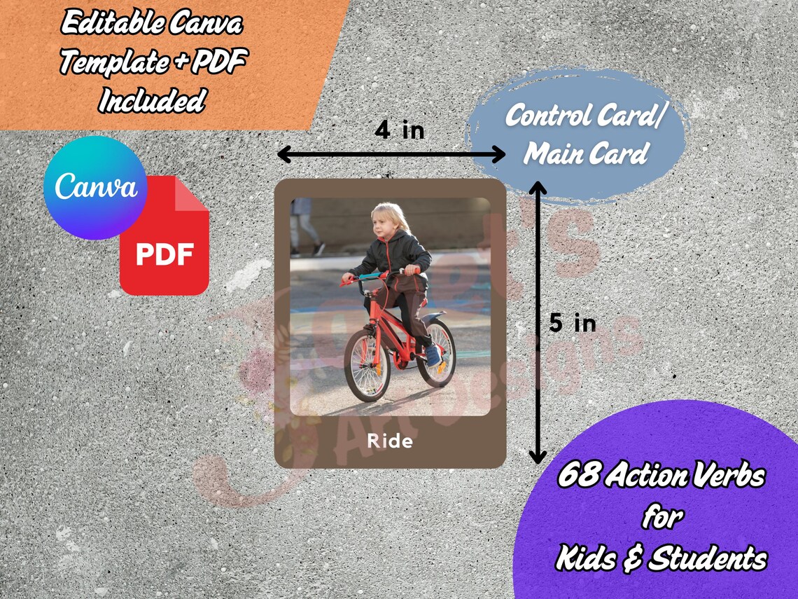 68 ACTION VERBS Flashcards | Common English Action Verbs Vocabulary ...