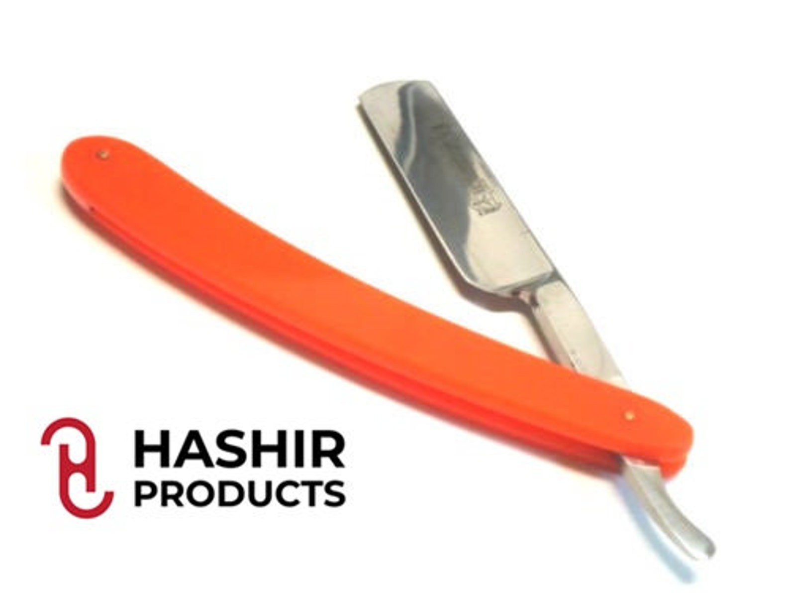Men's Barber Solid Straight Razors ORANGE Color Carbon Steel BRAND NEW ...