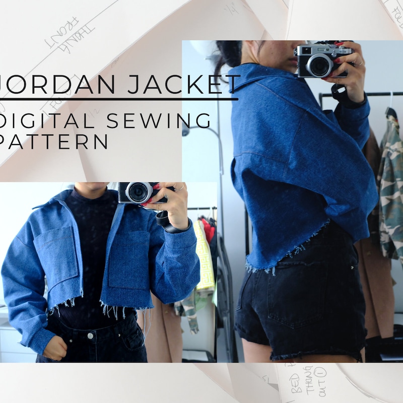 Techwear Pattern Jacket - Etsy