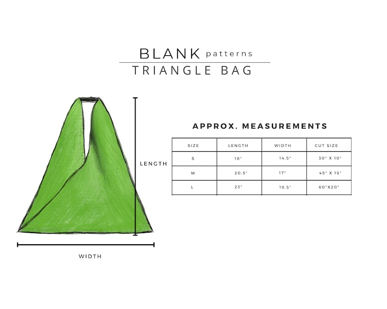 Digital PDF Sewing Pattern Large and Small Tote Bags Tote - Etsy