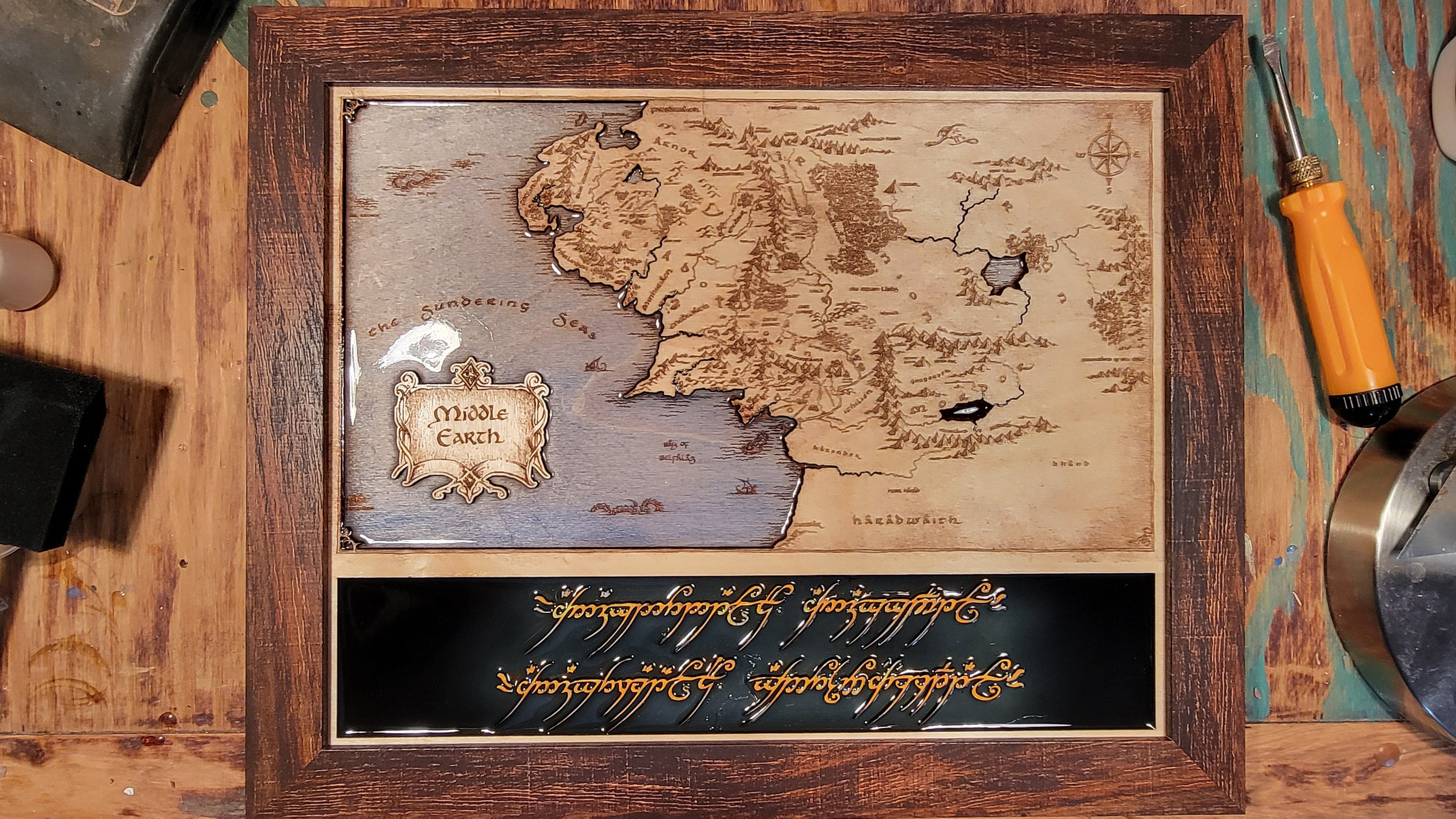 Embark on Epic Journeys: Middle Earth Map Unveil the Mysteries of ...