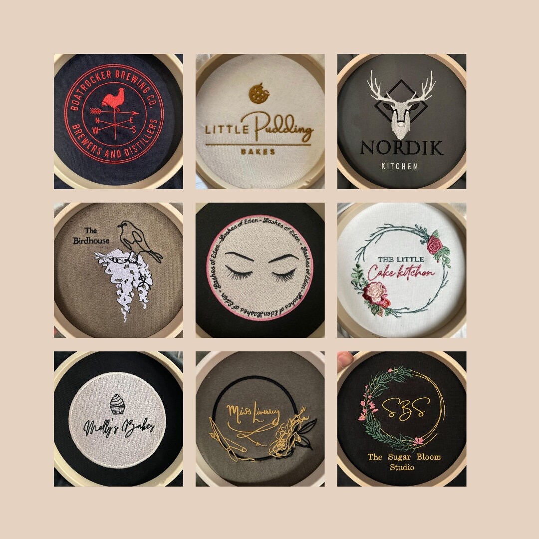 Custom Embroidered Apron Custom Logo Apron Custom Text - Etsy UK