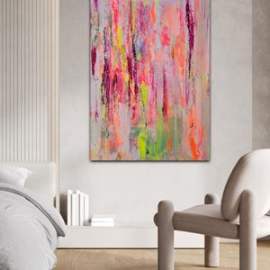 Abstrakte Kunst Leinwand, moderne Kunst, abstrakte Malerei, original Gemälde, Bild modern ...