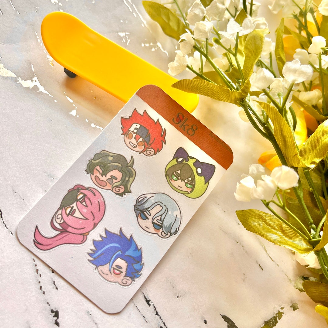 Sk8 the Infinity Chibi Stickers - Etsy