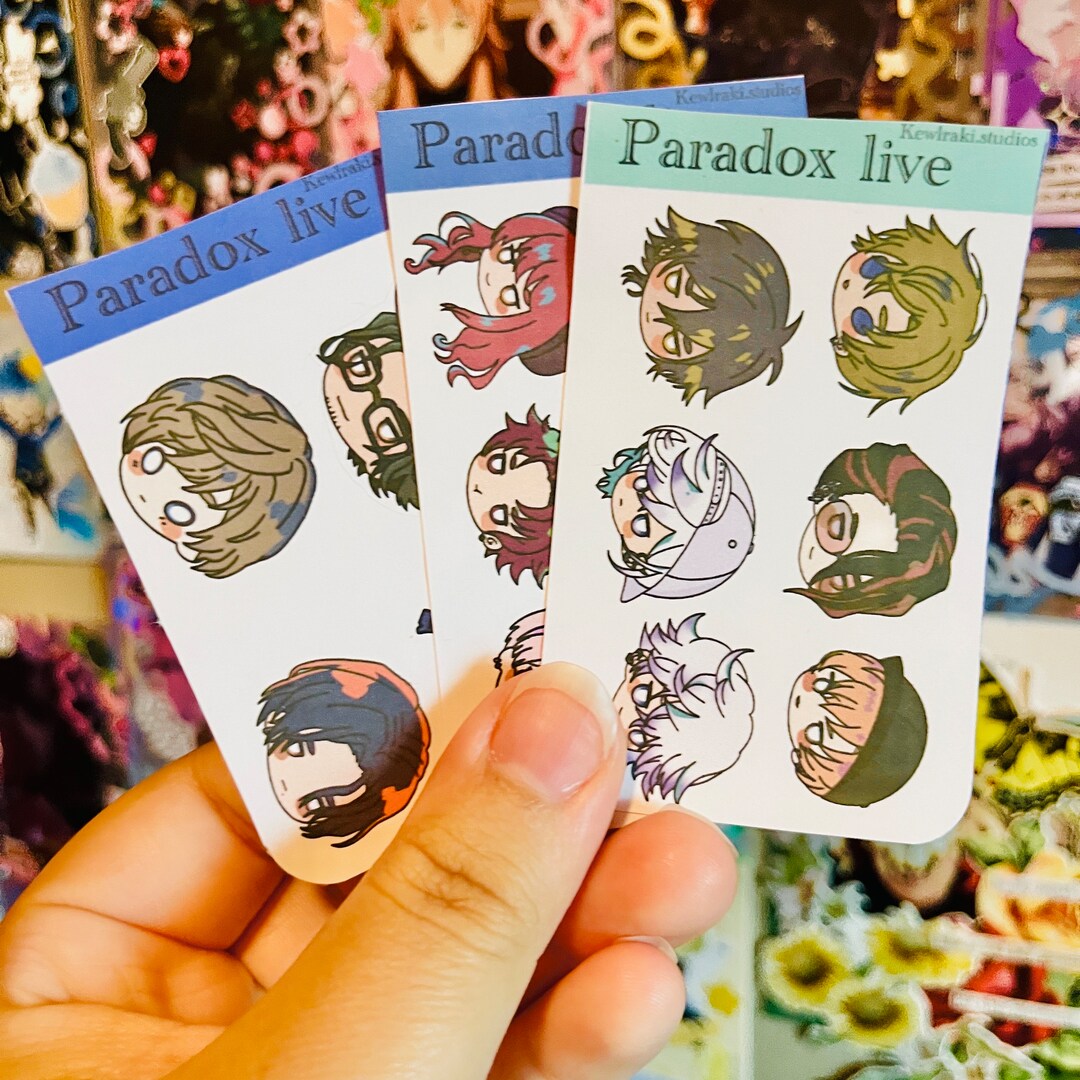 Paradox Live Chibi Stickers - Etsy
